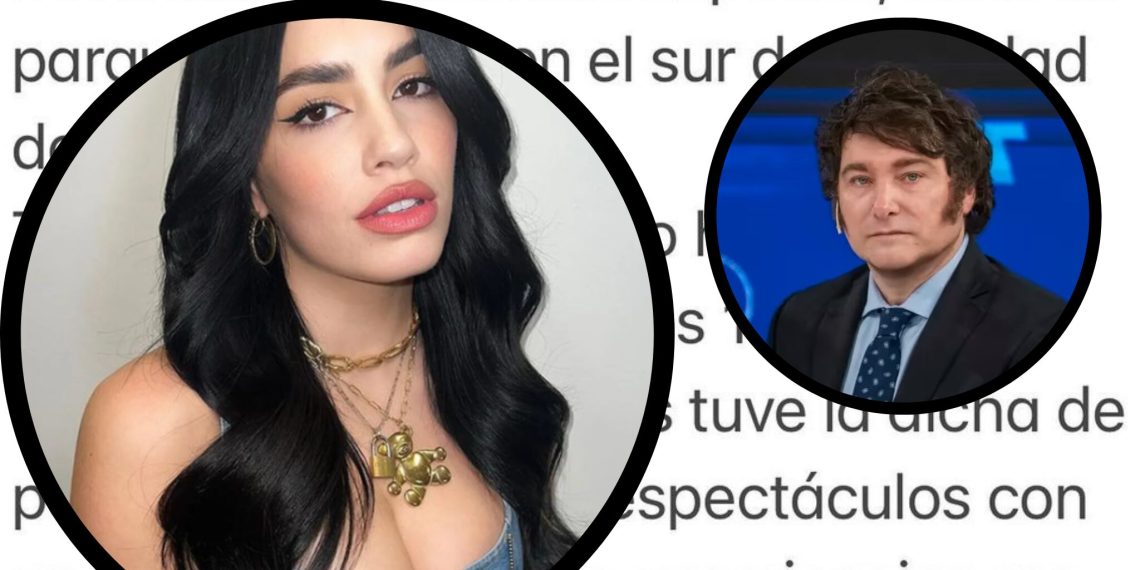 Milei fustiga a la popular cantante Lali Espósito y genera una ola de ...